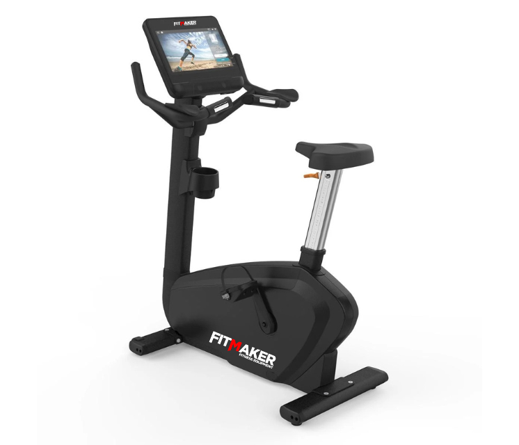 BICICLETA VERTICAL CON PANTALLA LED CRV-01T FITMAKER – FIT MAKER SPORT